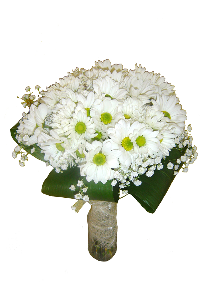 Buque De Casamento De Margaridas Compre Pequeno Buquê Seda Margarida